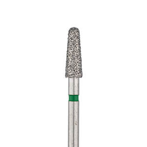 6856.31.025 FG Coarse Round-End Taper Sterile Premium Diamond (25 Pack)