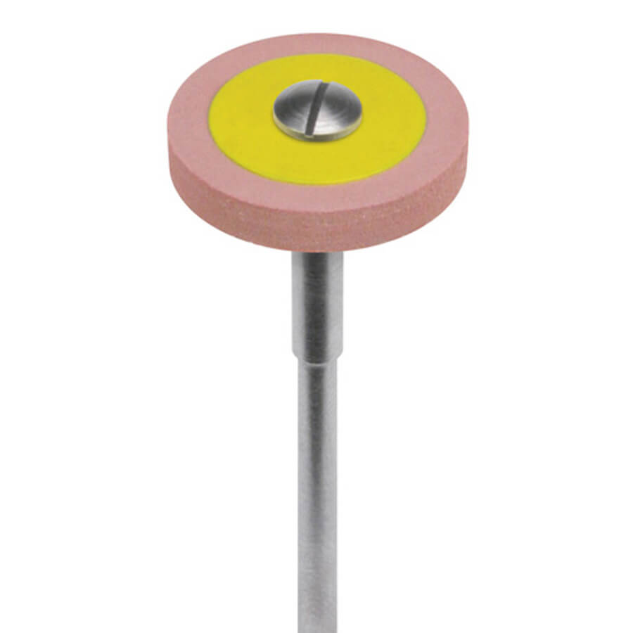 R17DMHP Dialite HP Pink Medium Wheel Porcelain Polisher